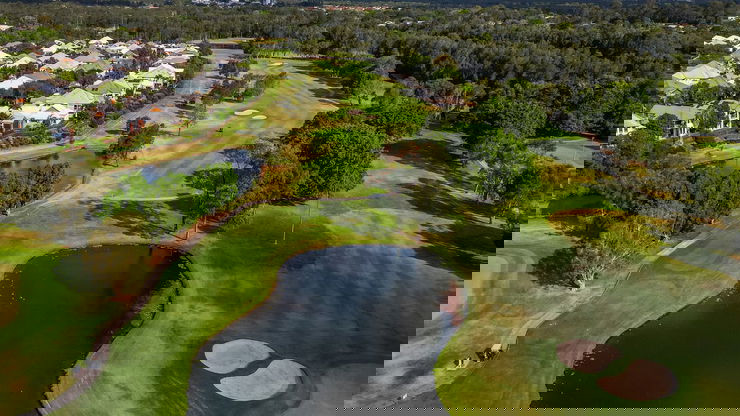 Emerald Lakes Golf Club Golf Course in Carrara QLD